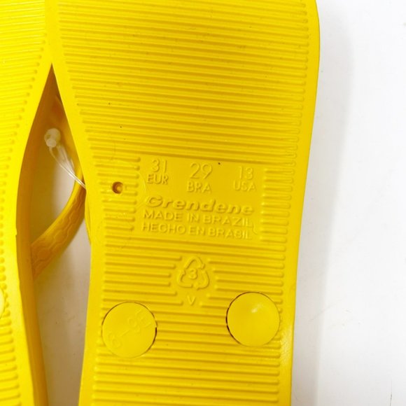 Ipanema | Shoes | Ipanema Kids Size 3 Yellow Thong Flip Flop Sandals ...